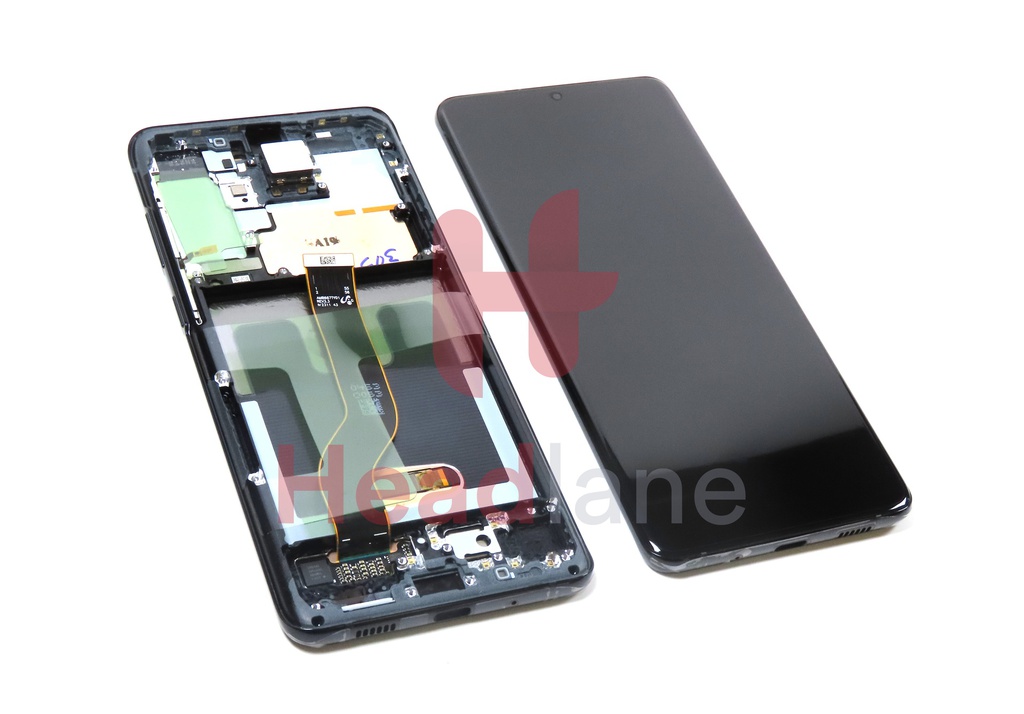 Samsung SM-G986 Galaxy S20+ / S20 Plus LCD Display / Screen + Touch - Black (No Camera) - GH82 ...